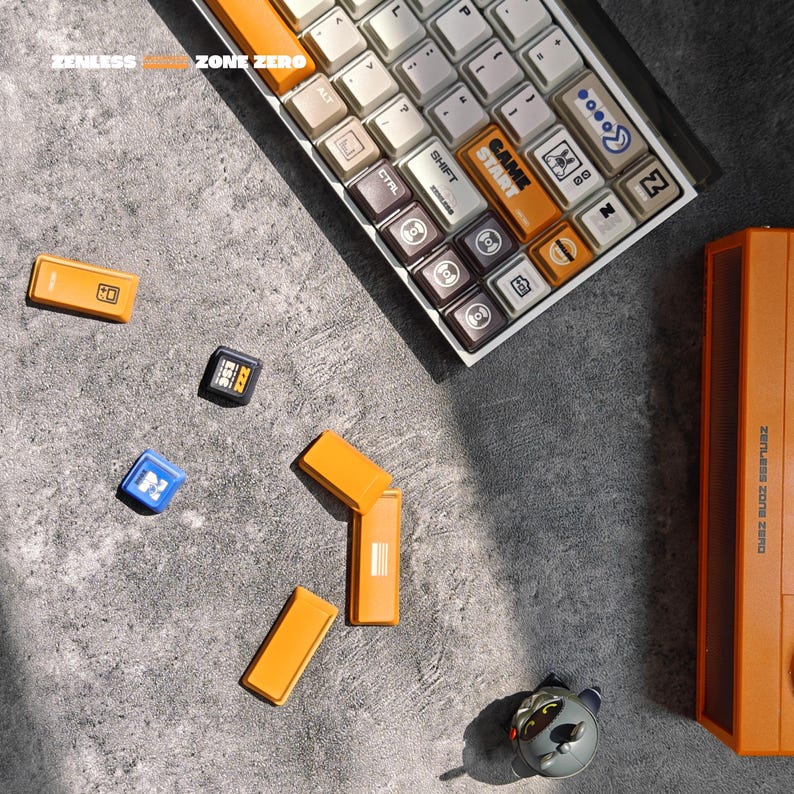 Zenless Zone Zero Keycap Set - Hollow Core 130 / 141 Keys Custom Set ...