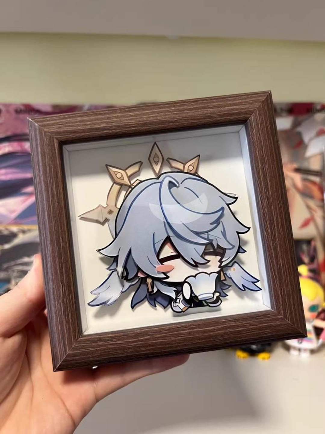 Customizable'' Sunday Chibi Layered Paper Sculpture — Honkai: Star Rail ...
