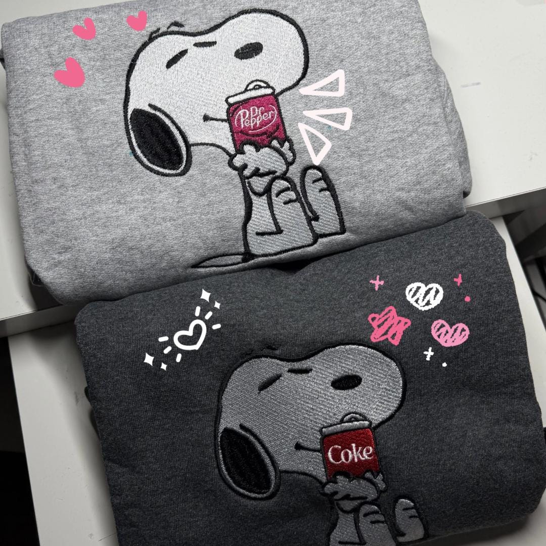 Snoopy Dr. Pepper/ Coca Cola/ Poppi/ A&W/ Coffee/ Red Bull/ Coke Zero ...