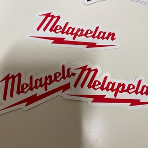 Melapelan Milwaukee Waterproof Sticker - Etsy