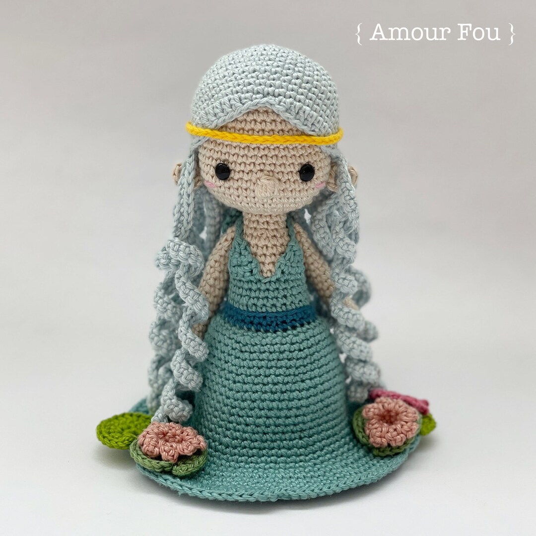 Lily, the Water Nymph - Crochet Pattern by {amour Fou} - Etsy