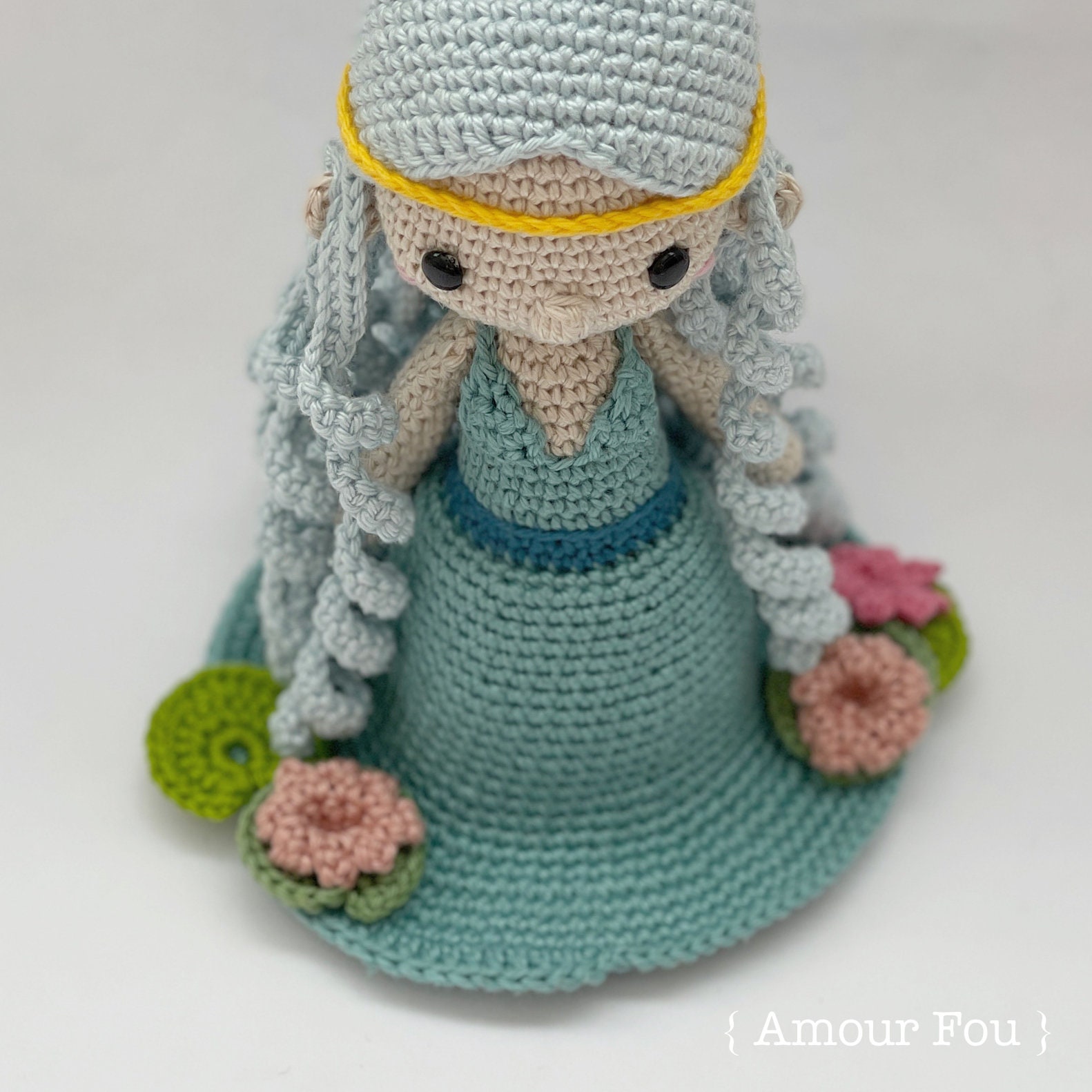 Lily, the Water Nymph - Crochet Pattern by {amour Fou} - Etsy