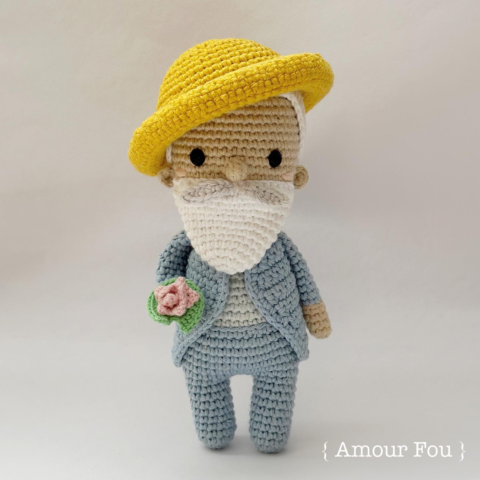 Claude Monet - Crochet Pattern by {amour Fou} - Etsy