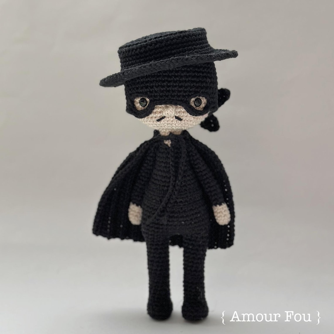 Zorro - Crochet Pattern by {amour Fou} - Etsy
