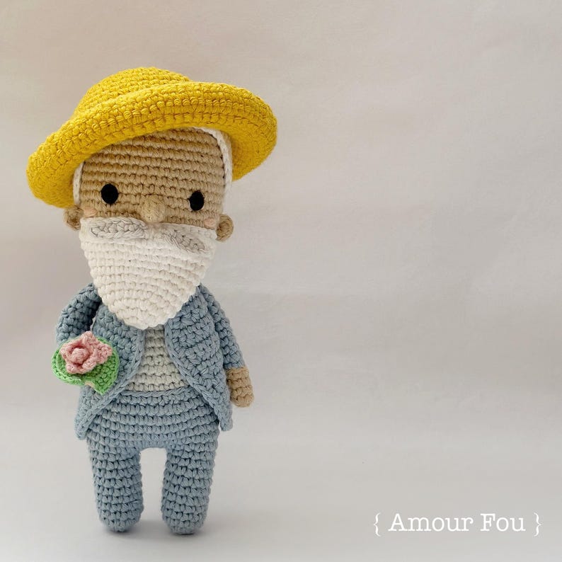 Claude Monet - Crochet Pattern by {amour Fou} - Etsy
