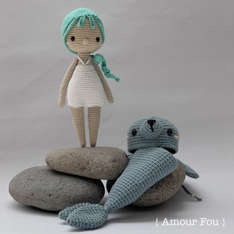 Morgana, the Selkie - Crochet Pattern by {amour Fou} - Etsy