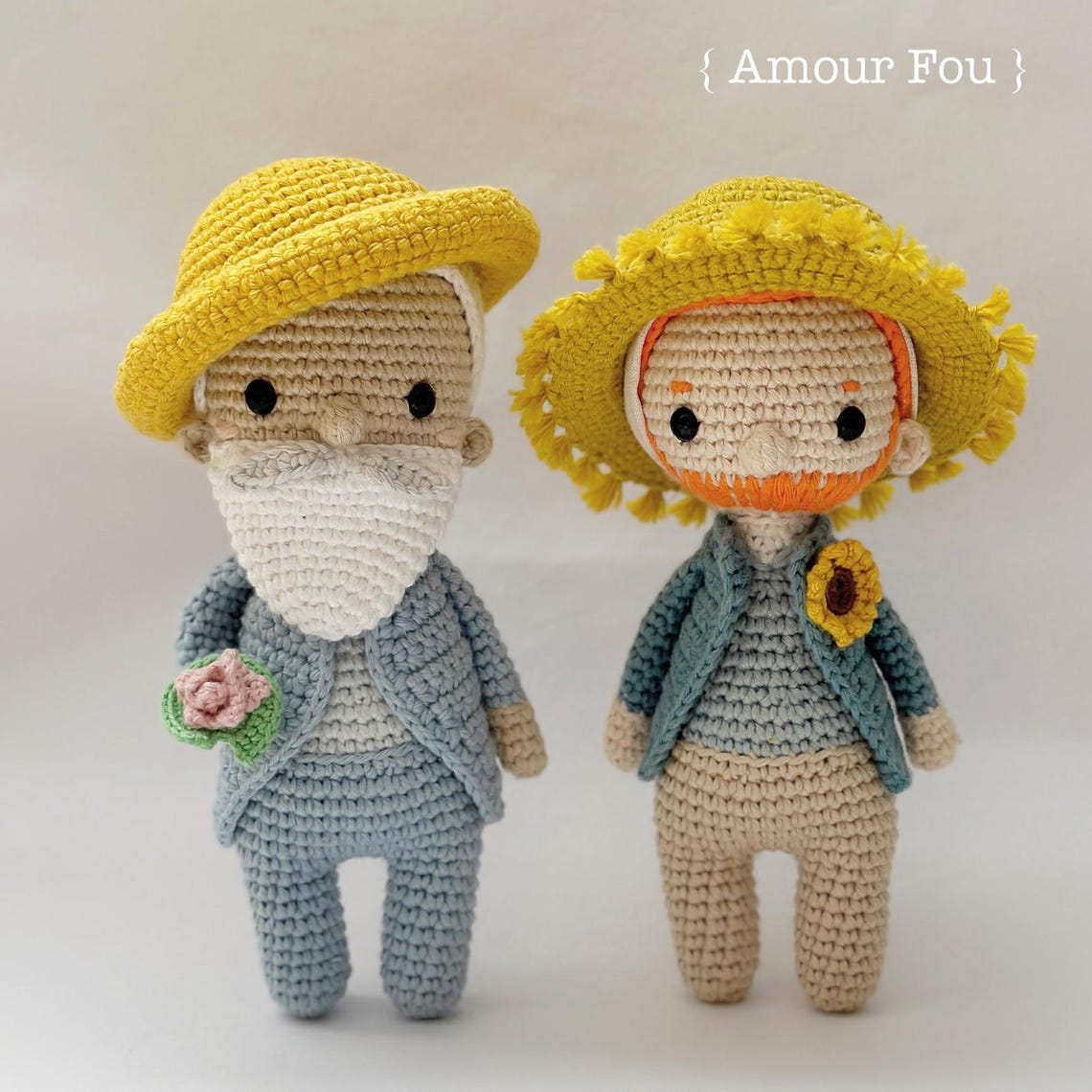 Claude Monet - Crochet Pattern by {amour Fou} - Etsy