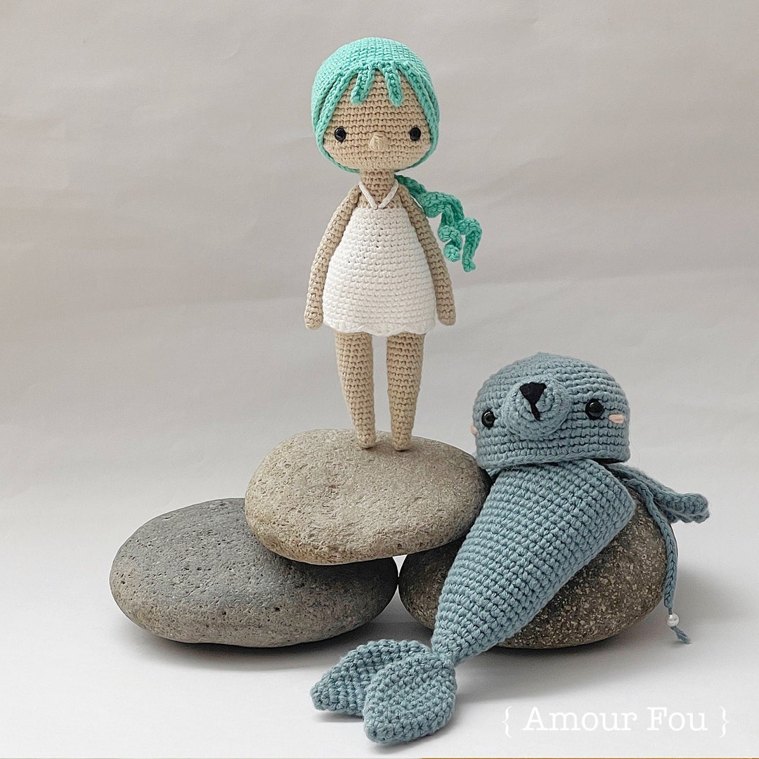 Morgana, the Selkie Crochet Pattern by amour Fou - Etsy
