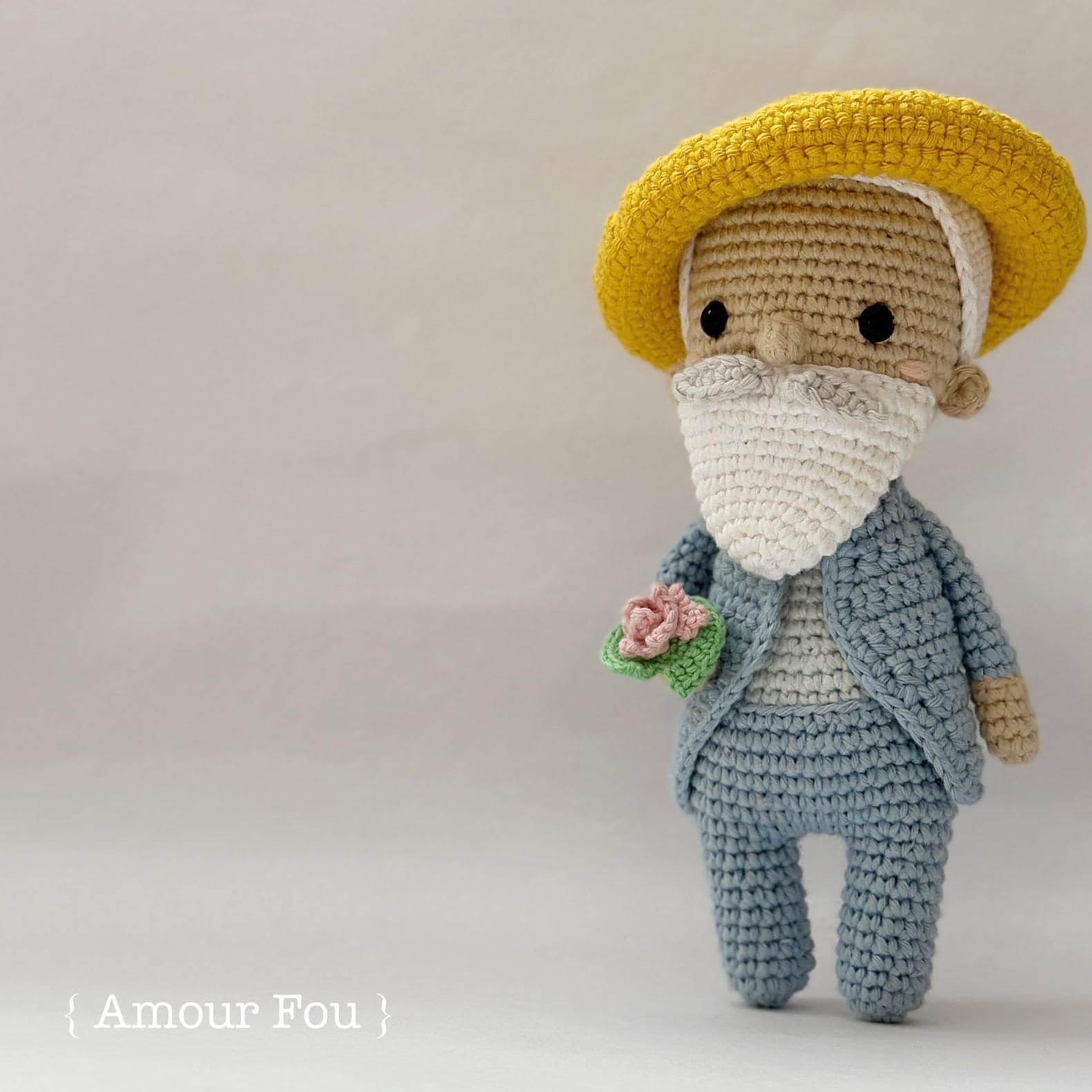 Claude Monet - Crochet Pattern by {amour Fou} - Etsy