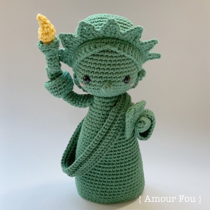 Lady Liberty - Crochet Pattern by {amour Fou} - Etsy
