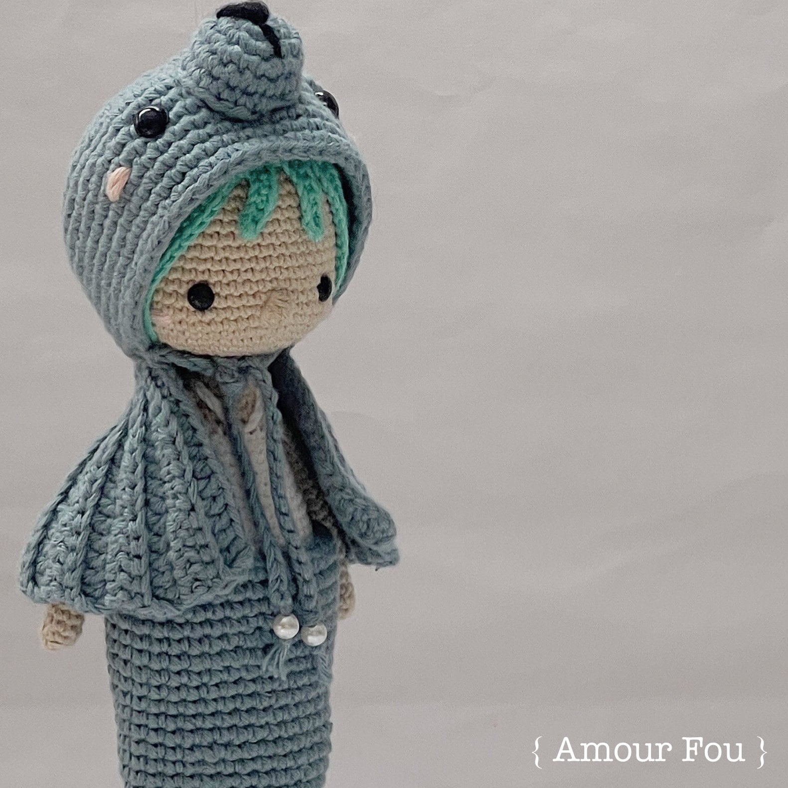 Morgana, the Selkie - Crochet Pattern by {amour Fou} - Etsy