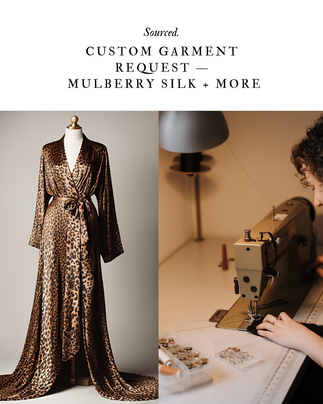 Custom Garment Request — Custom Dressmaking & Sewing Services | Bespoke ...