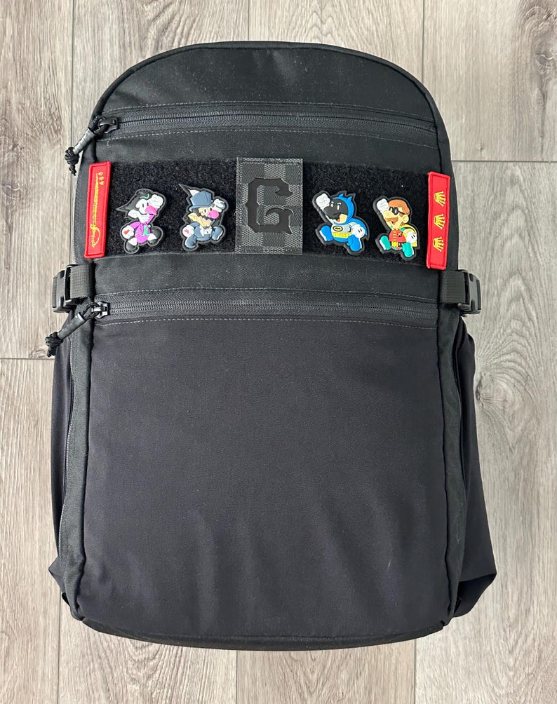 Simple Patches Super Mario Brothers Wario X Waluigi Penguin and Joker ...