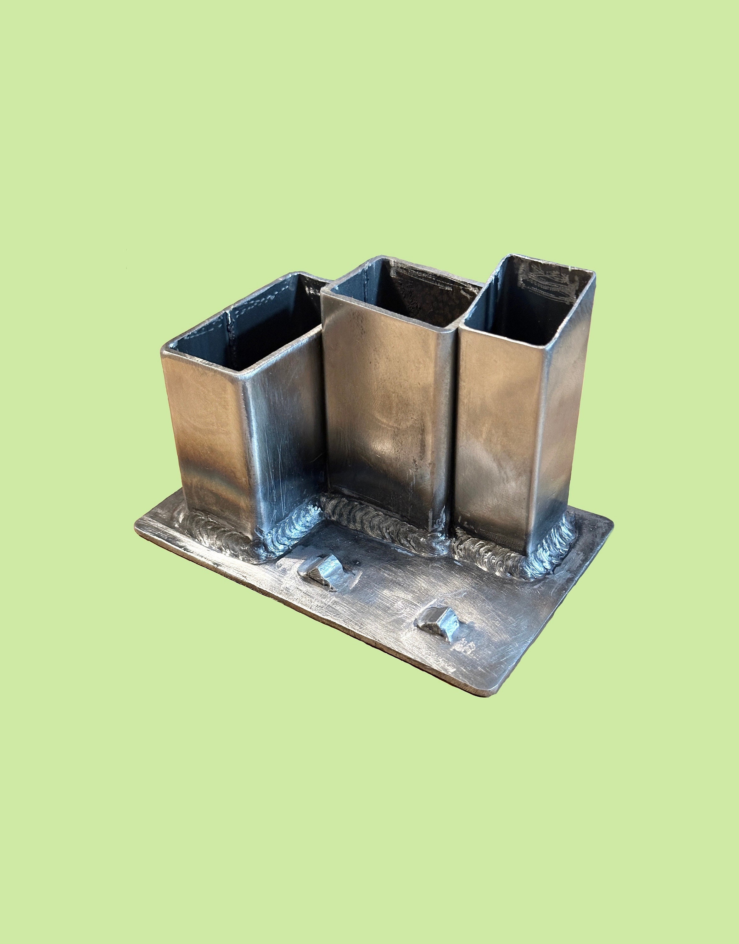 Welded Steel Handmade Desk Organizer - Etsy