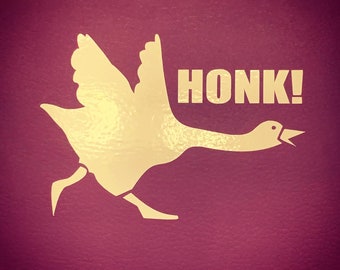 No Geese Vinyl Sticker Untitled Goose Game Sticker - Etsy