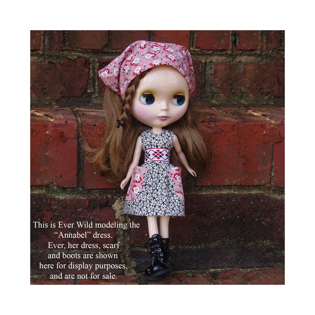 Blythe Doll DRESS Pattern With Photo Instructions in PDF Format - Etsy