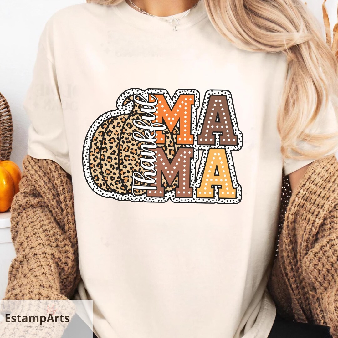 Cute Fall Tshirts for Women, Fall Mom Shirt, Thanksgiving T-shirt ...