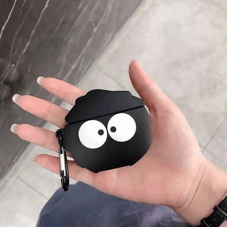 Japanese Anime Ghibli Dust Susuwatari AirPod Case Custom AirPod Case ...