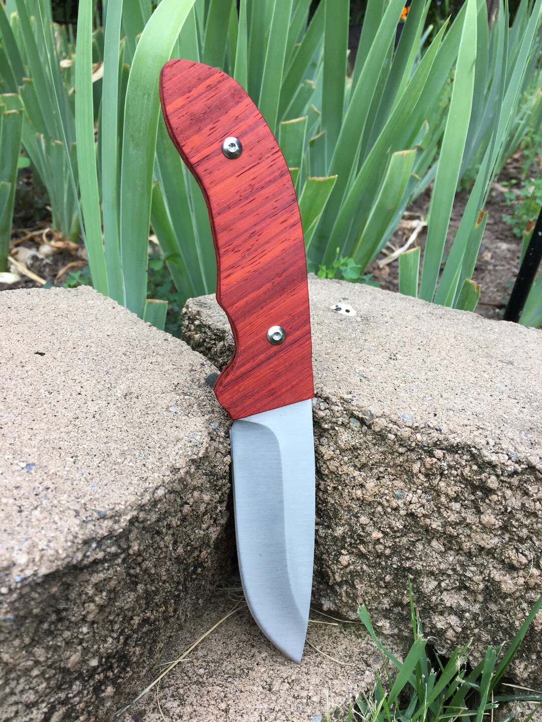 Handmade Drop Point Knife - Etsy