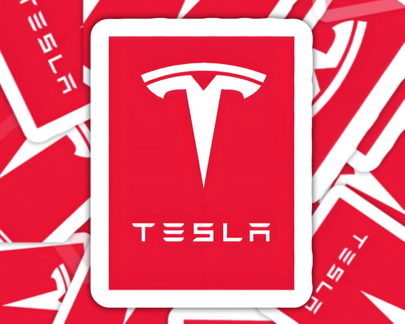 TSLA Stock Stonk Stickers Investing Sticker Stock Stickers Ticker ...