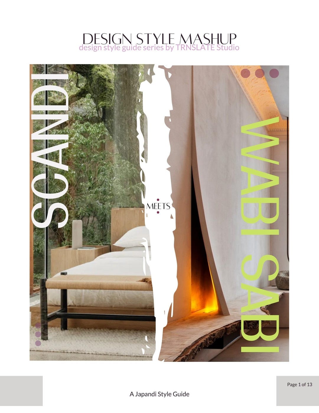 Japandi Interior Design Guide PDF | Scandi Meets Wabi Sabi | Digital ...