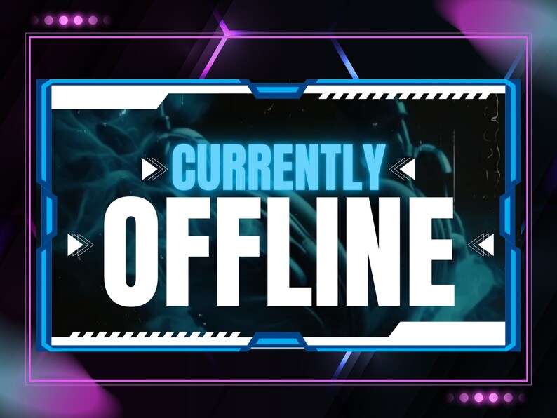 Twitch Headphone Overlay Package Animated Stream Overlay Pack 4x ...