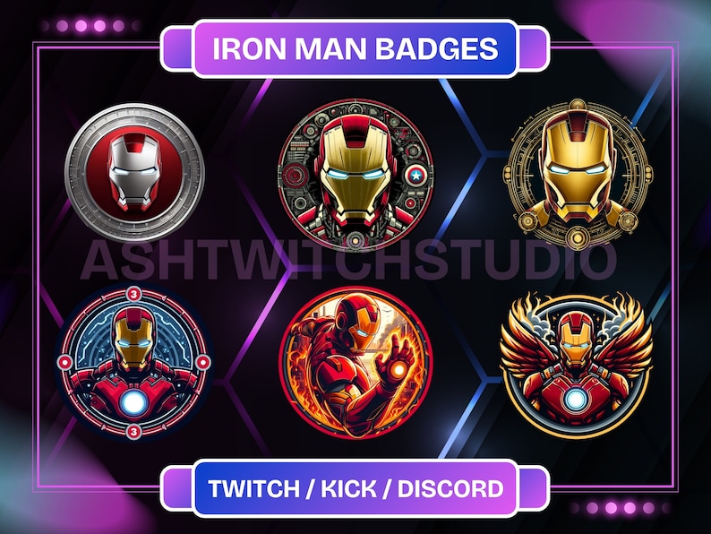 Twitch Cartoon Character Badges | Twitch Sub Badges | Bit Badges ...