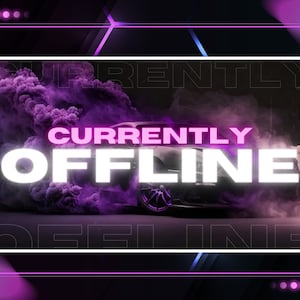 Neon Car Twitch Overlay Package 30x Twitch Panels 4x Twitch Animated ...