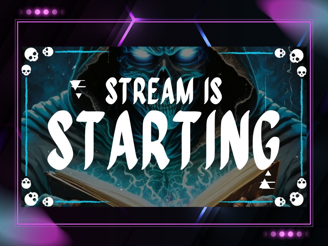 Skull Men Twitch Overlay Bundle - Anime Theme for Twitch | Stream ...