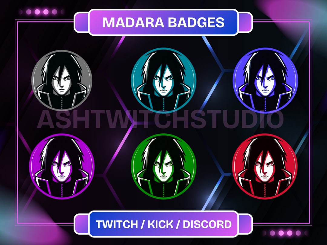 Twitch Anime Sub Badges Twitch Badges Stream Sub & Bit Badges Manga ...