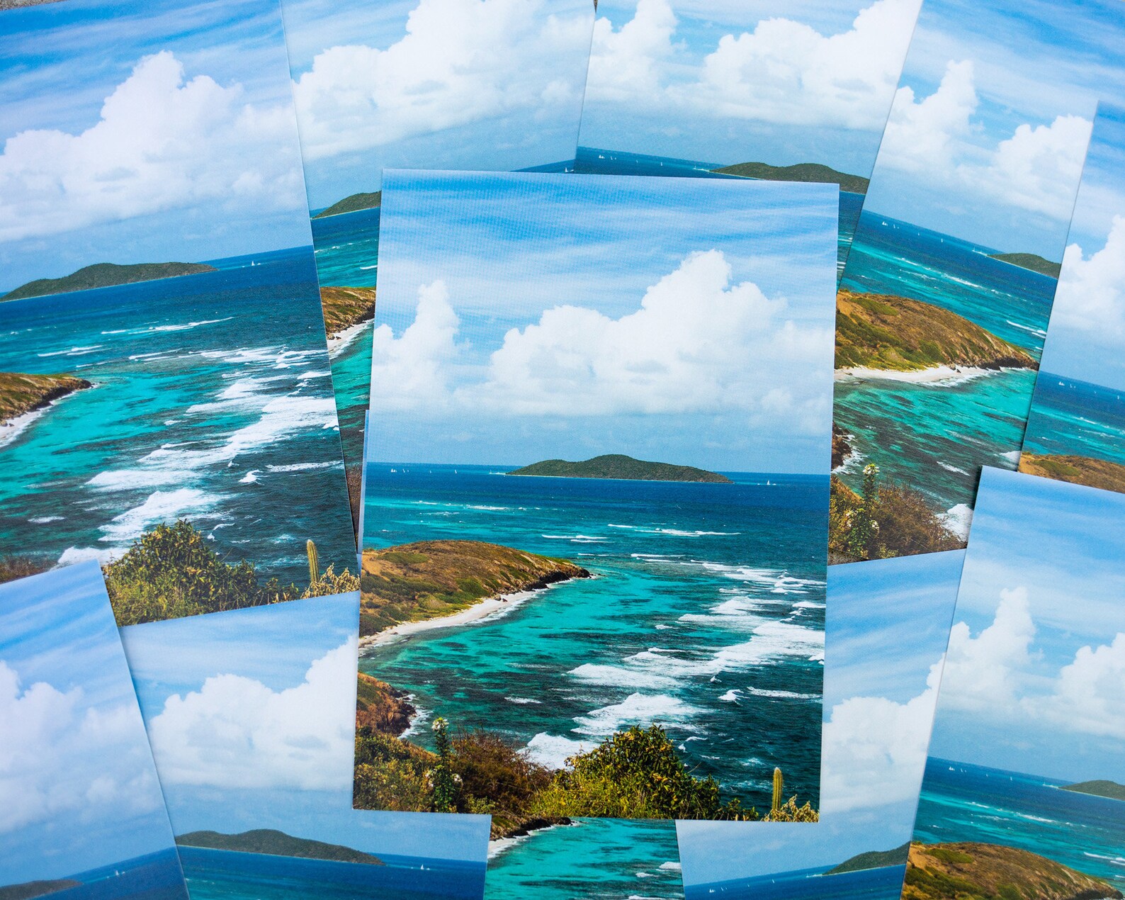 Ocean Photo Tropical Postcards Buck Island St. Croix USVI Pen Pal ...