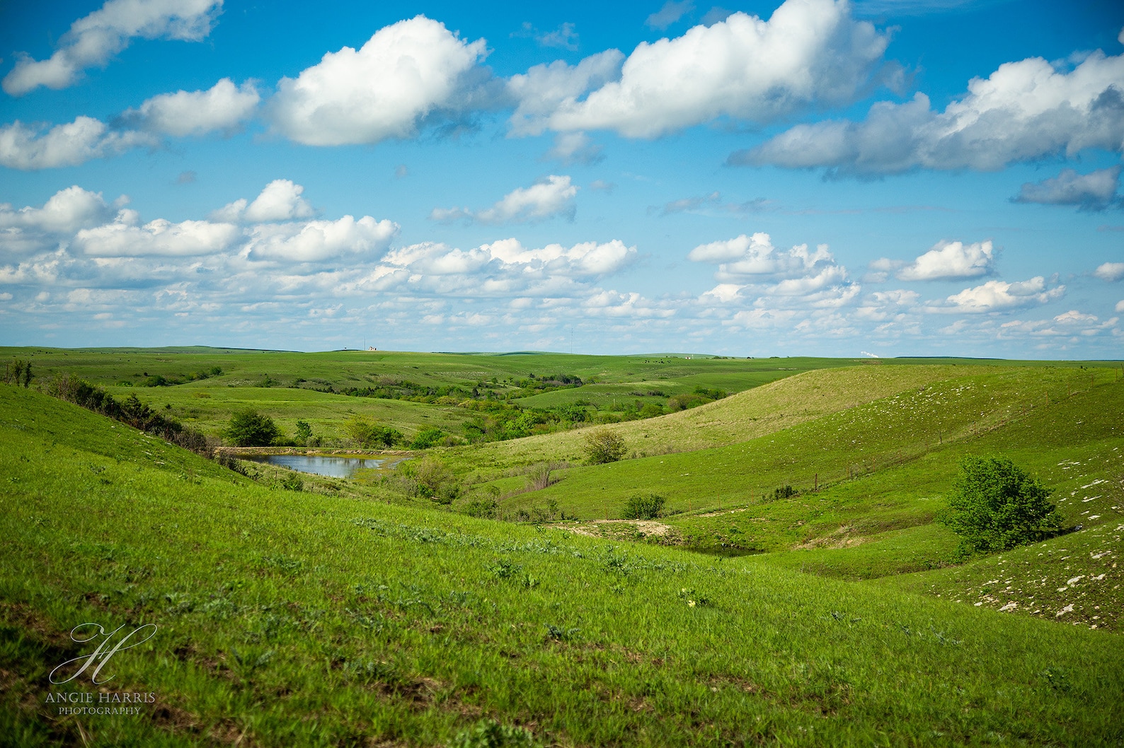 Kansas Flint Hills Photography Print Rural Farm Landscape Photography ...