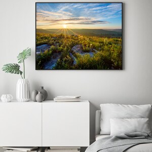 Kansas Landscape Wall Art Sunrise Print Landscape Photography Nature ...