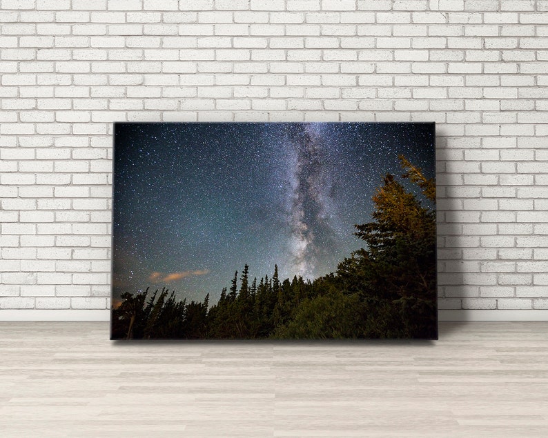 Colorado Night Sky Canvas Print Celestial Decor Milky Way - Etsy