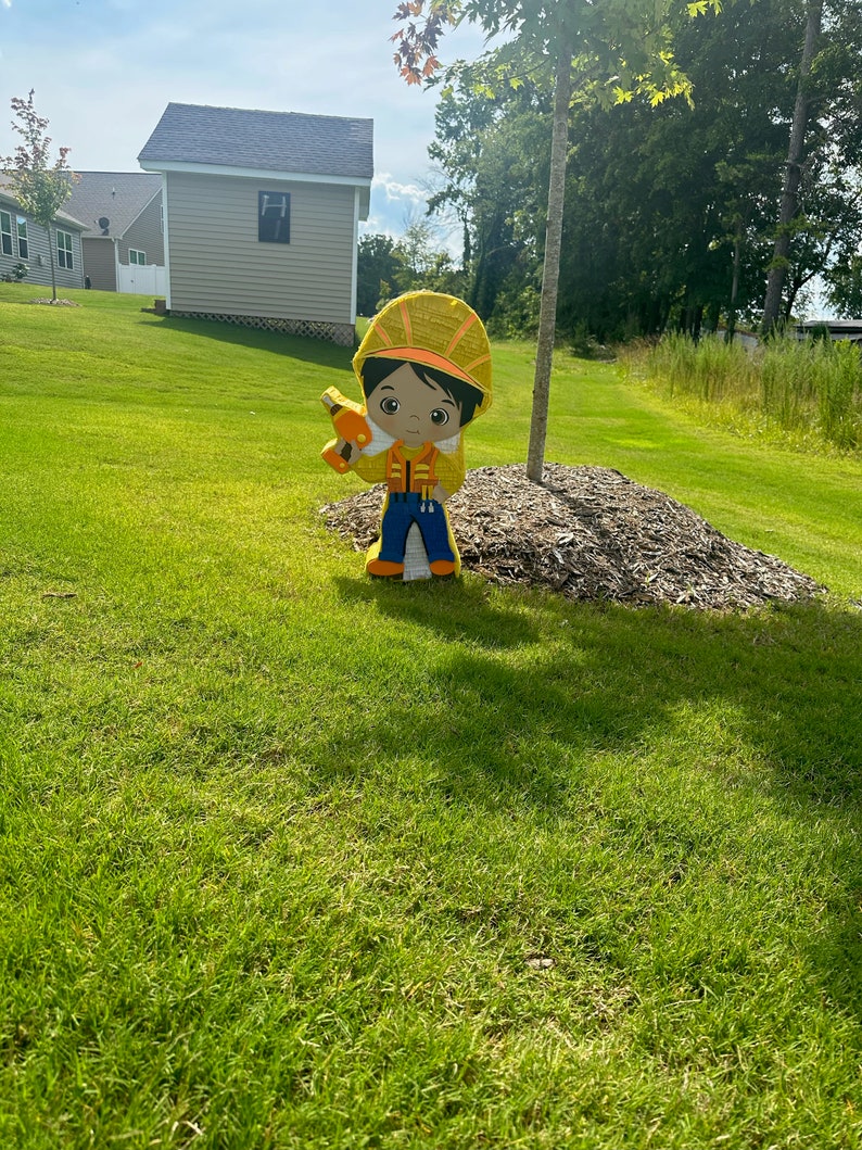 Construction Worker Pinata for Kids - Etsy