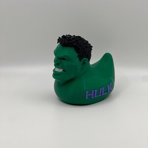 Hulk Smash Duck, 3D Printed Duck, Dash Duck, Jeepin' Dash Ducks, Cruise ...