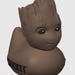 3D Printed Groot Inspired Dash Duck, Jeepin' Ducks, Cruising Ducks, 3D ...