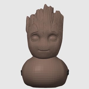 3D Printed Groot Inspired Dash Duck, Jeepin' Ducks, Cruising Ducks, 3D ...