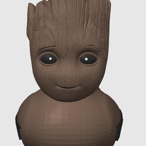 3D Printed Groot Inspired Dash Duck, Jeepin' Ducks, Cruising Ducks, 3D ...