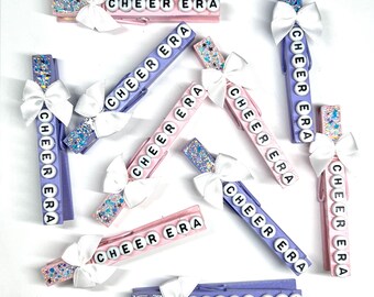 GOOD LUCK DUCK | 10 Pink Cheer Pins, Team Spirit Pins, Good Luck Cheer ...