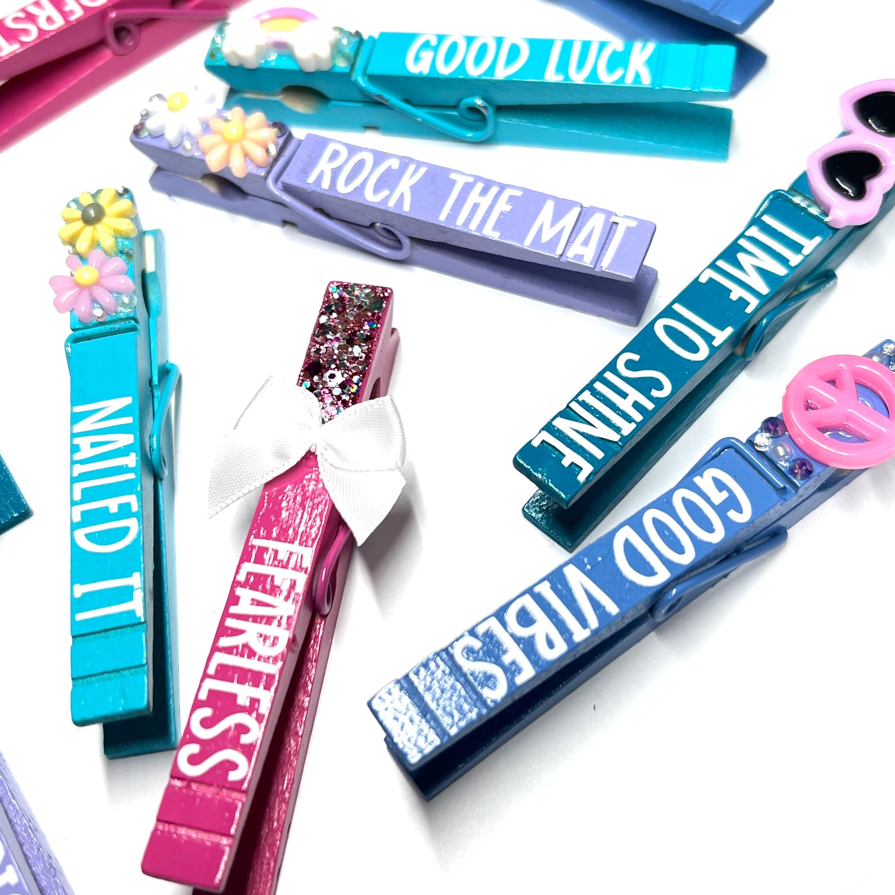 CHEER SPIRIT 10 Cheer Pins, Team Spirit Pins, Good Luck Cheer Pins, Cheer Competition, Pin Me ...