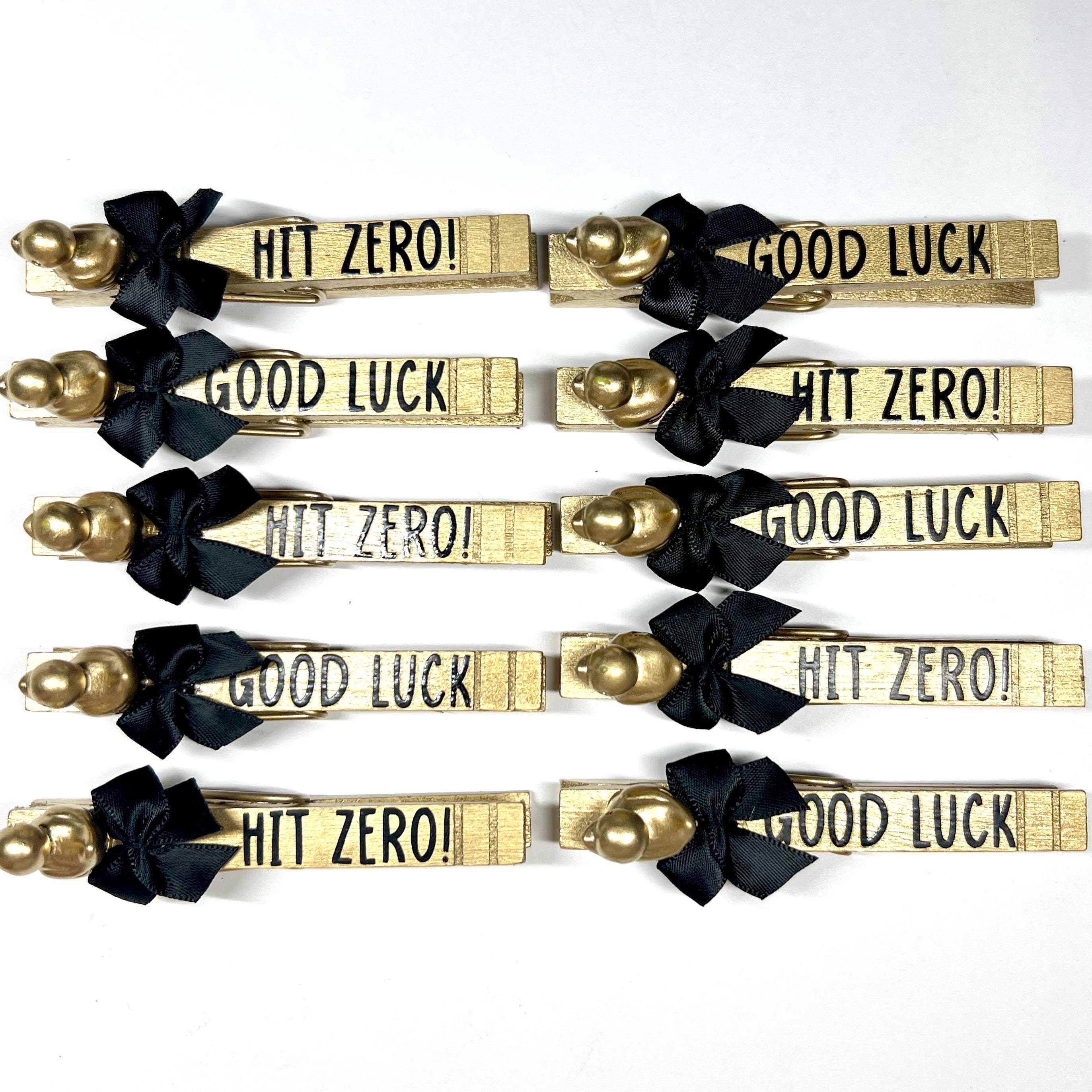 GOLD RUSH 10 Gold Cheer Pins, Team Spirit Pins, Good Luck Cheer Pin ...