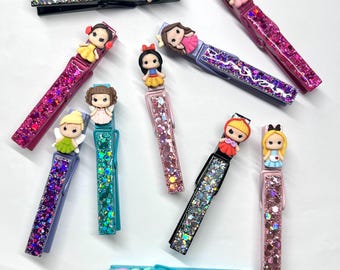 BLUE CHEER SPIRIT 10 Glitter Cheer Pins, Team Spirit Pins, Good Luck ...