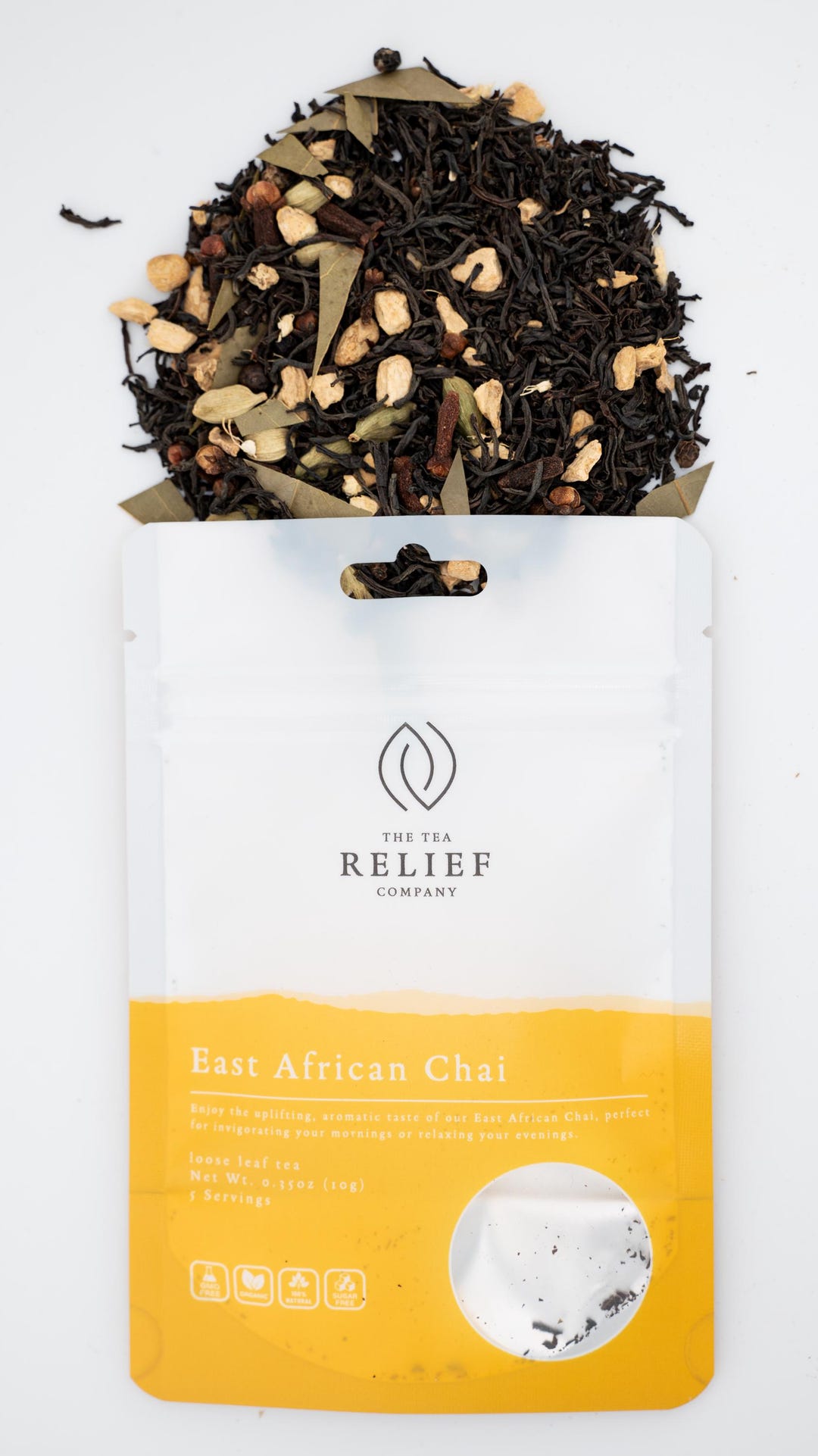 East African Chai Spiced Black Tea With Cinnamon Cardamom Ginger Bold ...