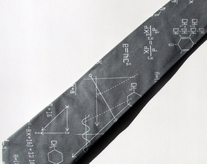 Calculus Teacher, Physics Teacher Gray Necktie, Science Teacher Tie ...