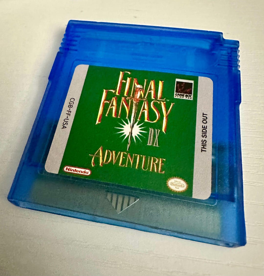 Final Fantasy Adventure DX - Full Color - Etsy