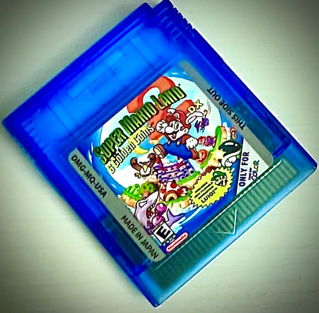 Super Mario Land 2 DX Full Color With Luigi - Etsy