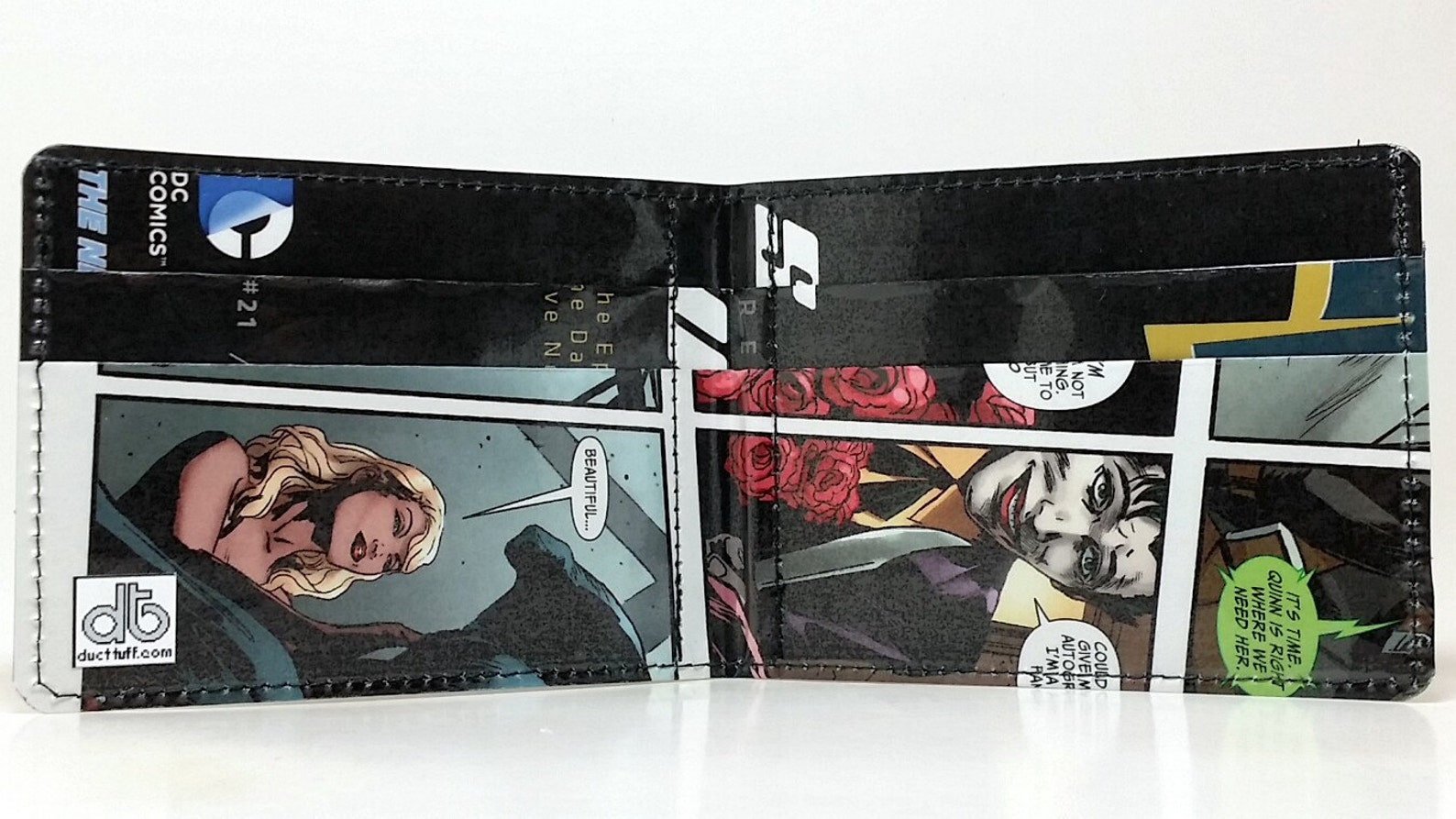 Sewn Comic Book Wallet Harley Quinn Design 9 - Etsy
