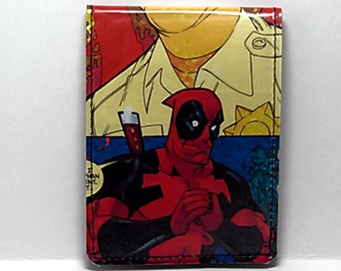 Sewn Duct Tape Comic Book Wallet Deadpool Design 6 - Etsy