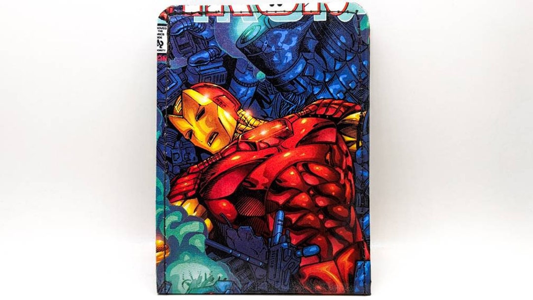 Iron Man Wallet - Comic Book Wallet - Etsy